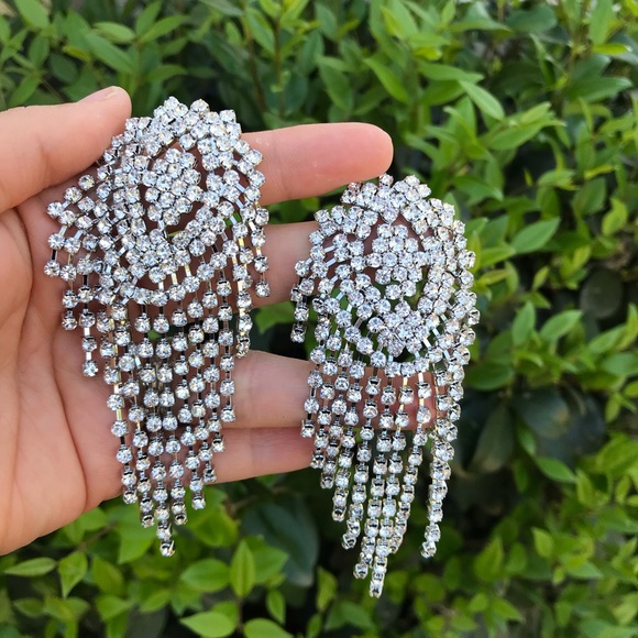 Zara | Jewelry | Zara Silver Tone Party Earrings | Poshmark